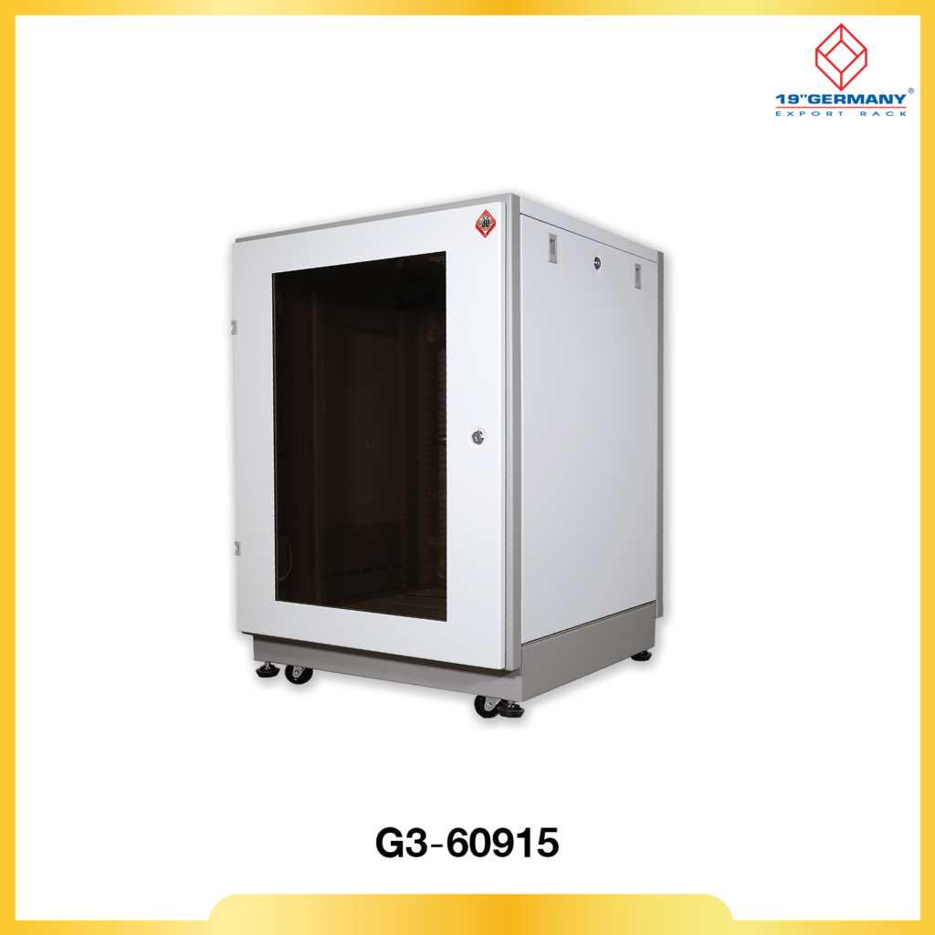 19” GERMAN RACK 15U, (60 x 80 cm.)